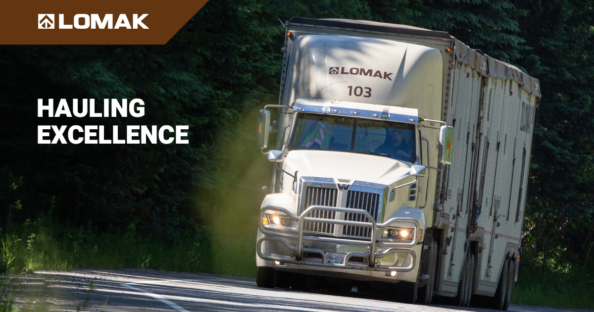 Log Hauling Services | Lomak Bulk Carriers